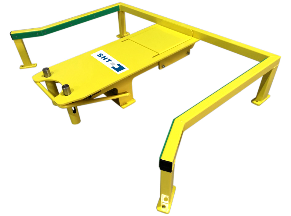 Trolley-Dockingstation für Palettenrahmen